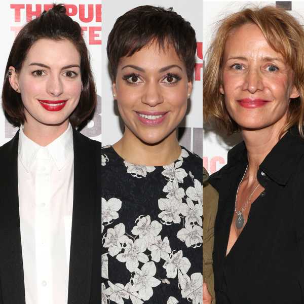 Anne Hathaway, Janet McTeer, and More Toast Cush Jumbo at Opening of ...