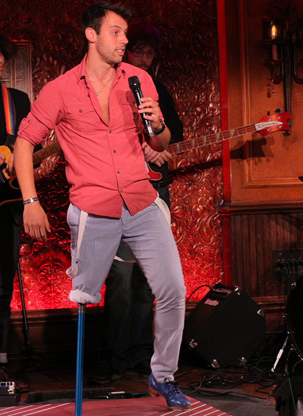 One-Legged Tap Dancer Evan Ruggiero Wows in Concert - TheaterMania.com