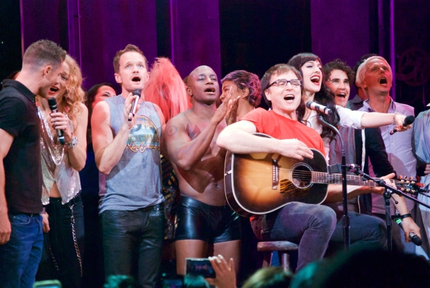 Neil Patrick Harris, Darren Criss, and Lena Hall Celebrate Final Performance of Hedwig ...