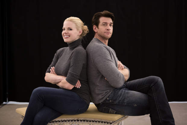 Megan Hilty and Andy Karl Get Ready for Annie Get Your Gun ...