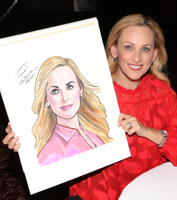 Spring Awakening Star Marlee Matlin Receives a Sardi's Portrait ...
