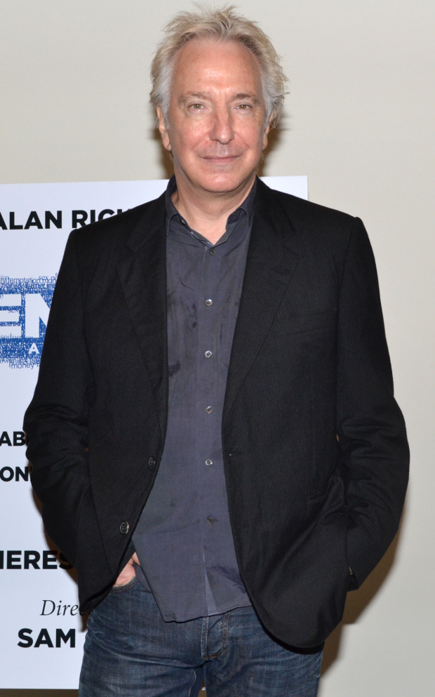 Alan Rickman, Stage Legend and Harry Potter Icon, Dies at 69 ...