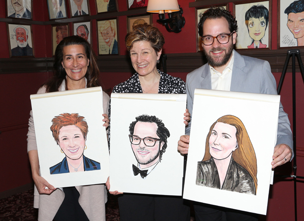 Fun Home Creators Jeanine Tesori, Lisa Kron, and Sam Gold Receive Sardi ...