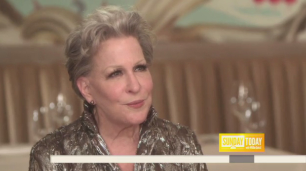 Preview Bette Midler's Sunday Today Interview About Hello, Dolly ...