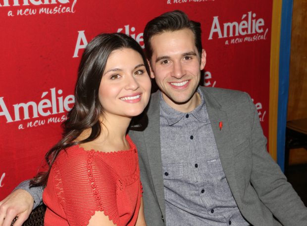 Phillipa Soo, Adam Chanler-Berat, and Stars of Broadway's Amélie Meet the Press - TheaterMania.com
