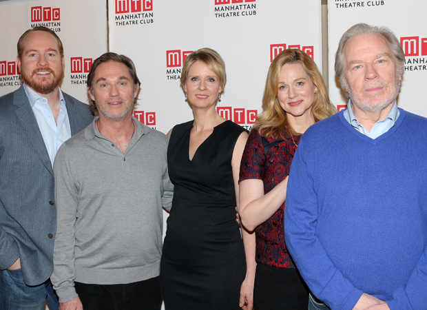 Cynthia Nixon, Laura Linney, Michael McKean of The Little Foxes Meet ...