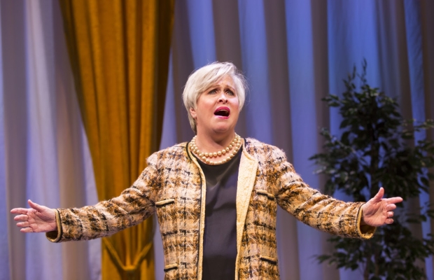First Look at Tony Nominee Nancy Opel in Curvy Widow - TheaterMania.com