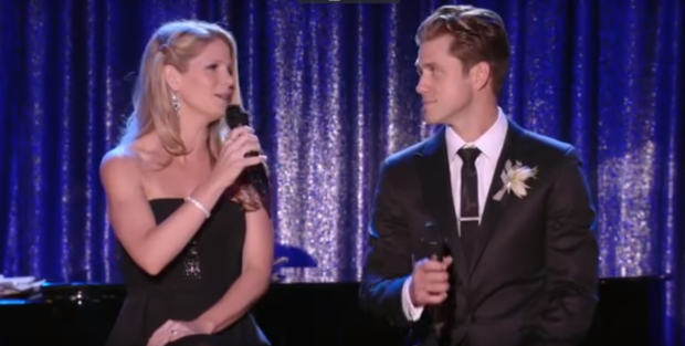 Flashback Friday: Kelli O'Hara and Aaron Tveit Class Up New Year's Eve ...
