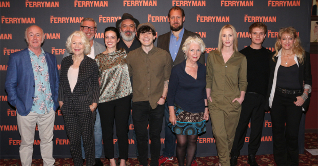 The Ferryman Cast Members Meet the Press - TheaterMania.com