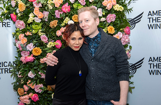 Daphne Rubin-Vega, Anthony Rapp at Jonathan Larson Grants Presentation ...