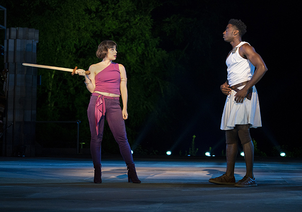 Watch a Montage of Scenes From Hercules at the Delacorte Theater ...