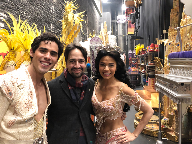 Lin-Manuel Miranda Returns to Aladdin on Broadway - TheaterMania.com