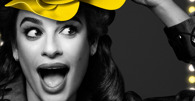 First Look: Lea Michele Strikes a Pose in the New Funny Girl Artwork ...