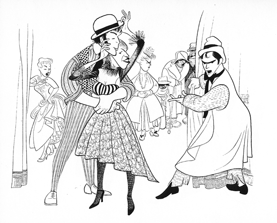 Al Hirschfeld Sketches Through the Current New York Theater Lineup ...