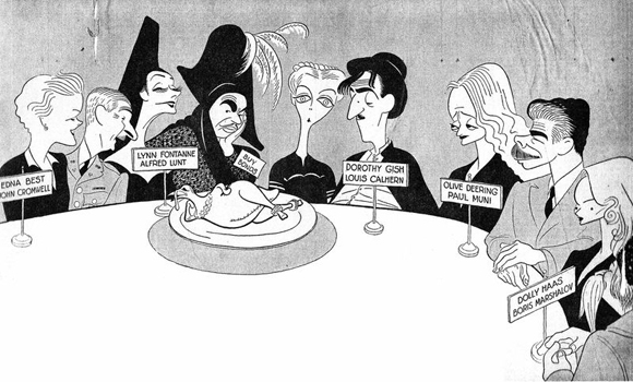 Celebrate the Holidays With Legendary Cartoonist Al Hirschfeld: Part ...