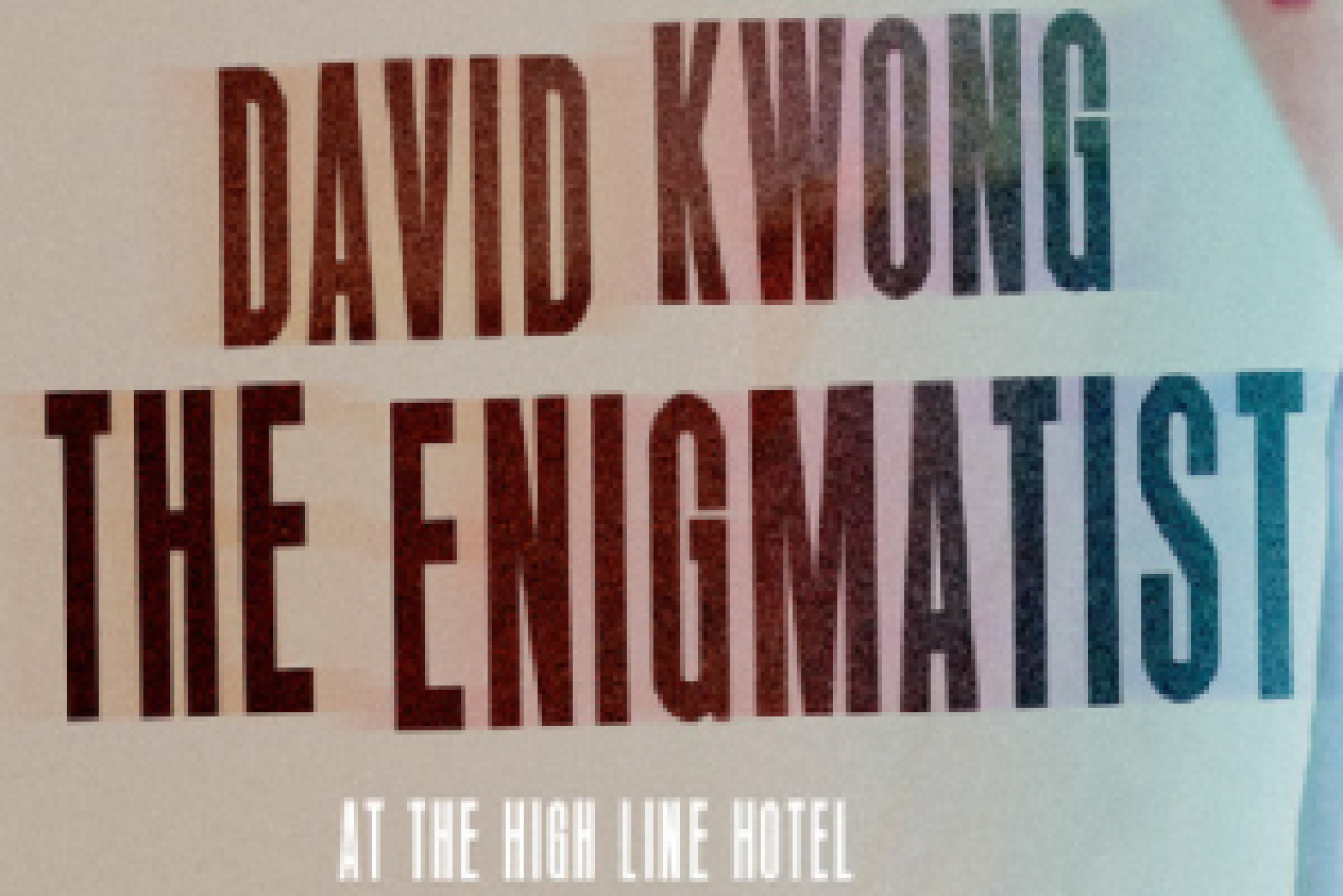 The Enigmatist on New York City: Get Tickets Now! | Theatermania - 331429