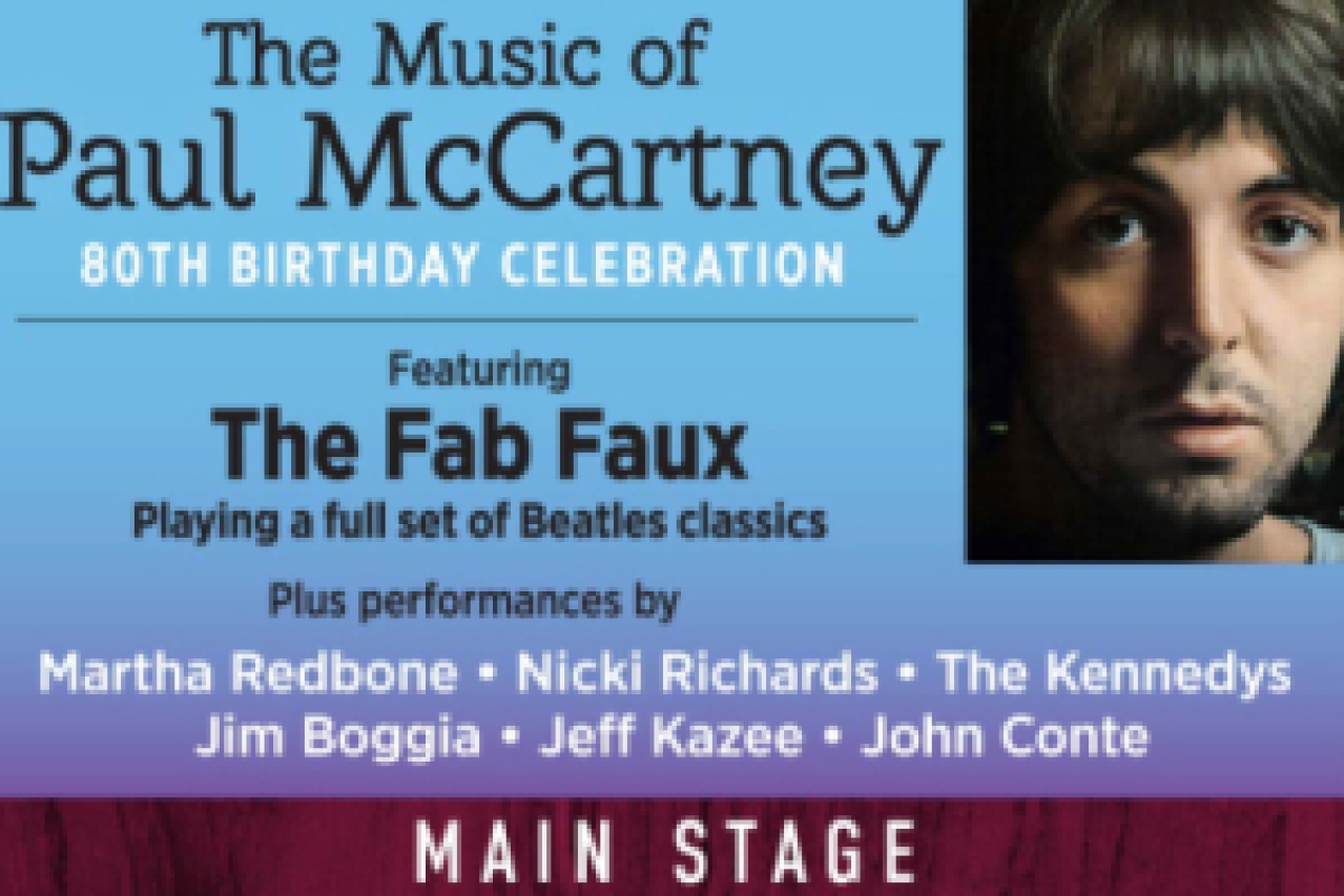 TheatreWithin presents The Music of Paul McCartney by The Fab Faux and guests on New York City ...