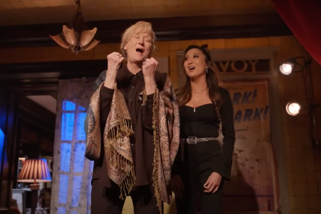 Watch Meryl Streep and Ashley Park Sing “Look for the Light” from Only ...