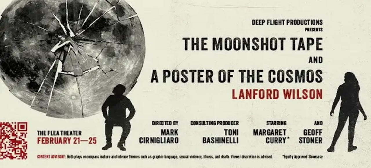The Moonshot Tape and A Poster of the Cosmos - TheaterMania.com