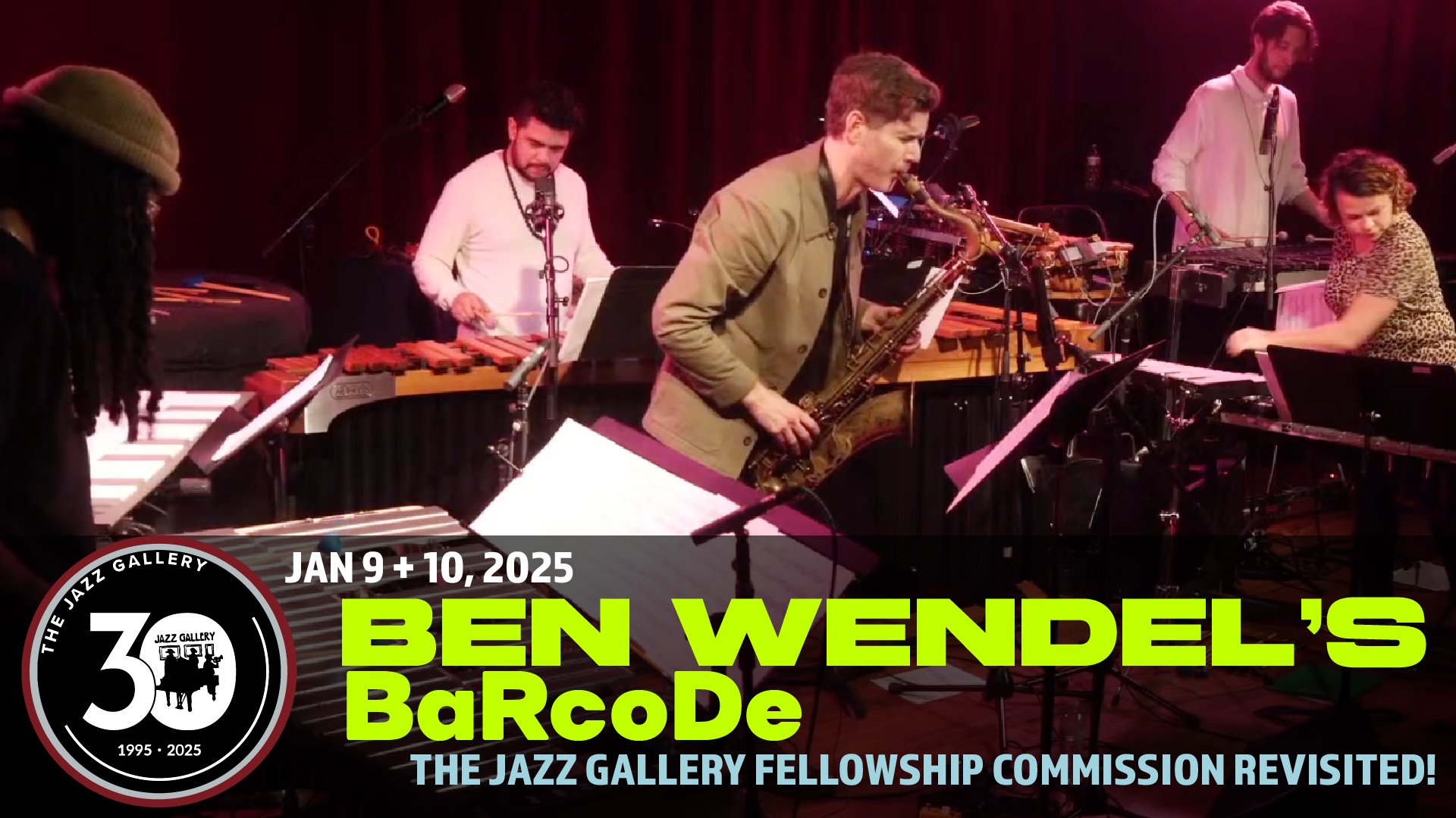 TJG 30th Anniversary Special Concert // Ben Wendel’s BaRcoDe on New ...