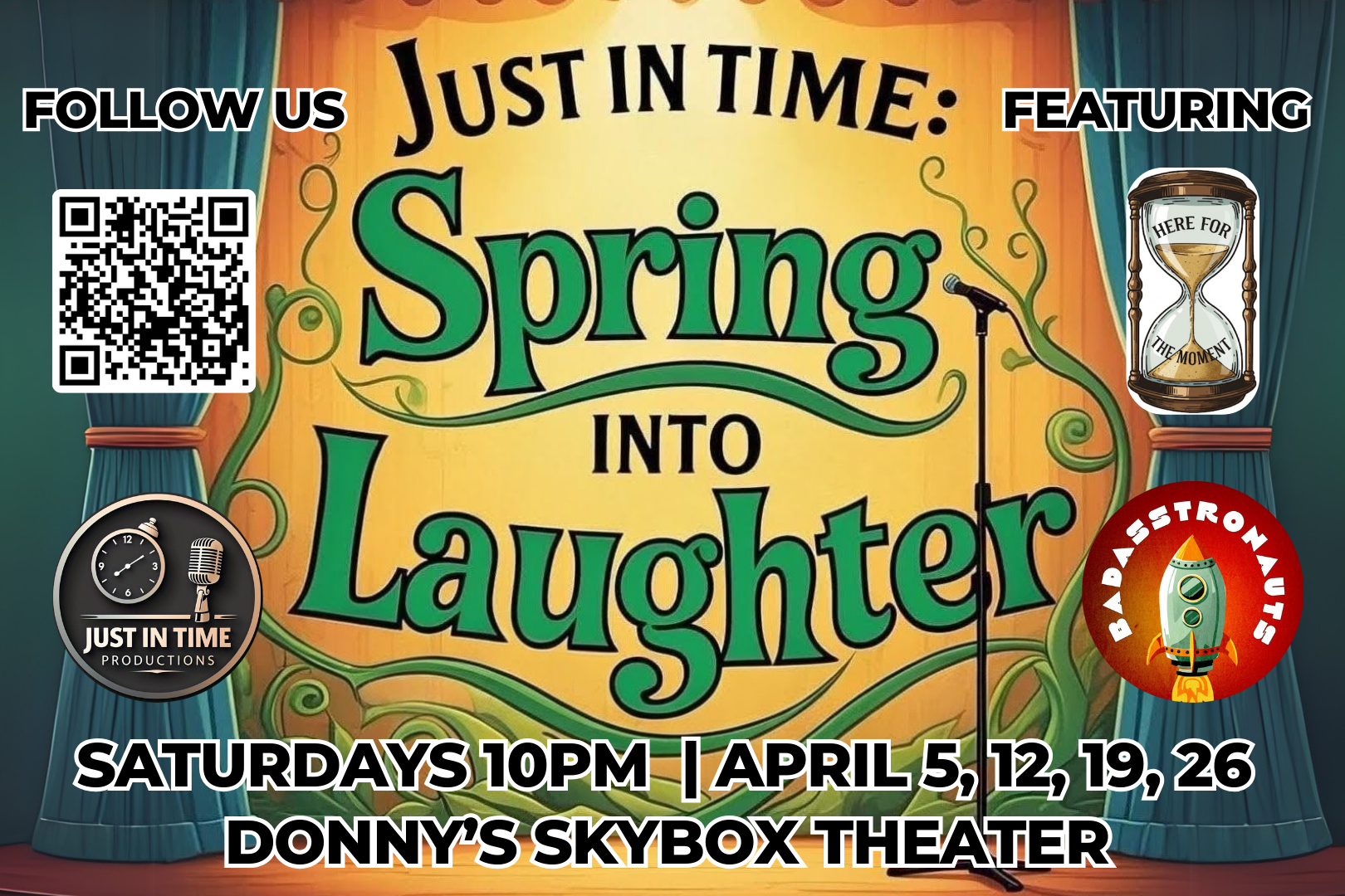 Just in Time: Spring Into Laughter - TheaterMania.com