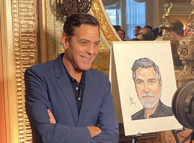 George Clooney Adds Sardi’s Portrait to His List of Accolades ...