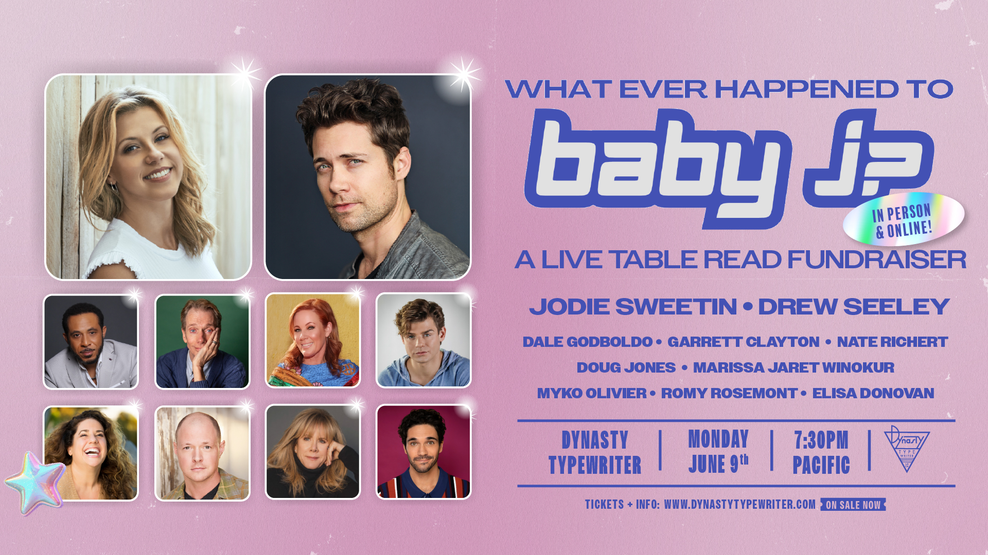 WHAT EVER HAPPENED TO BABY J? A Live Table Read Fundraiser ...