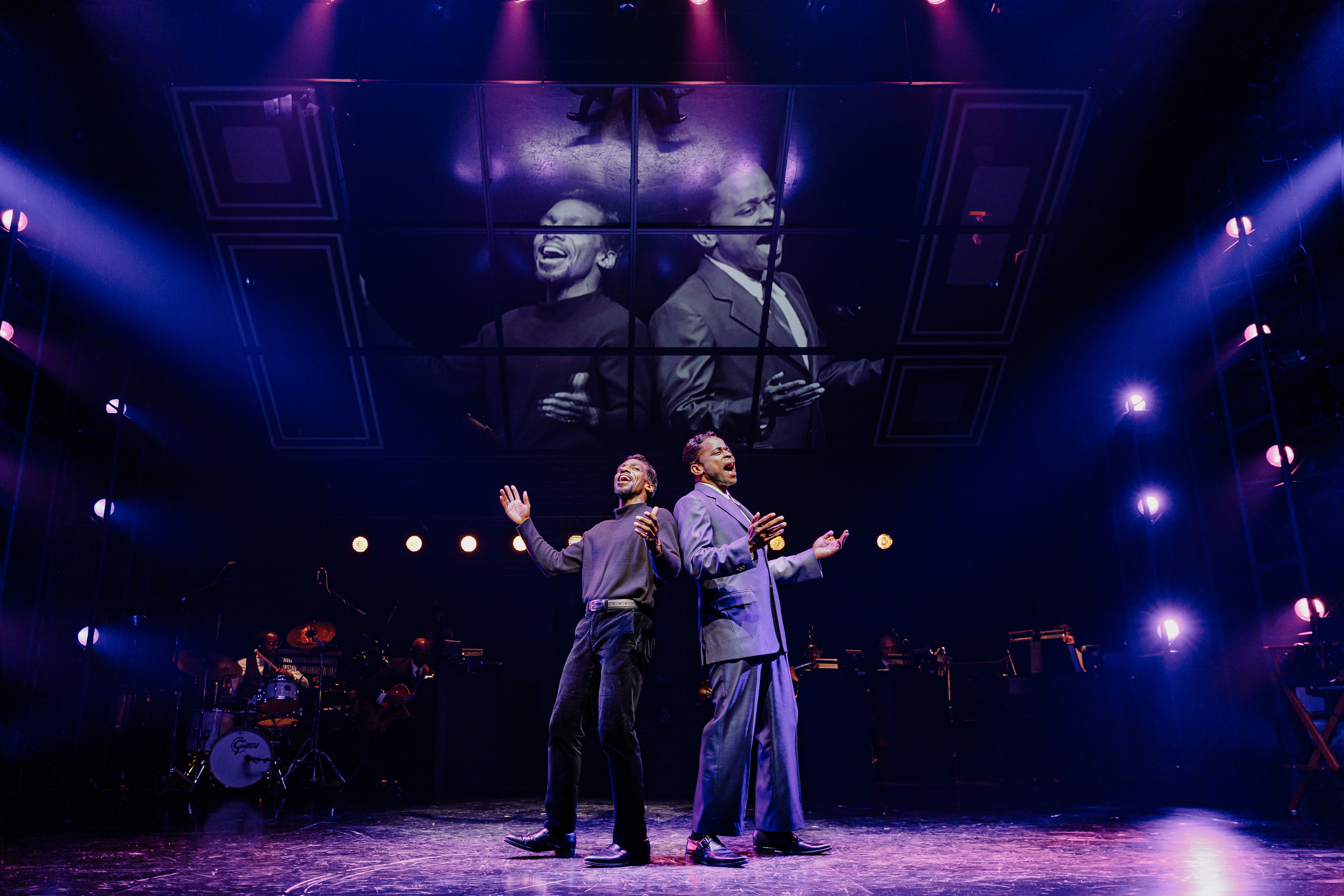 Review: Dulé Hill and Daniel J. Watts Are Unforgettable in a Murky Lights Out - TheaterMania.com