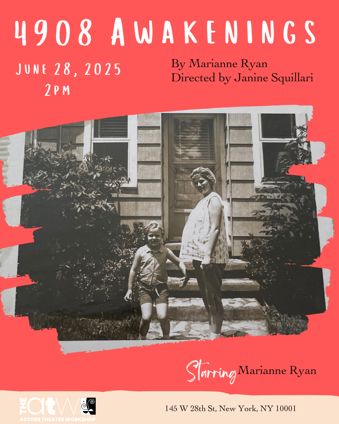 ATW Play Reading Series: 4908 Awakenings by Marianne Ryan ...