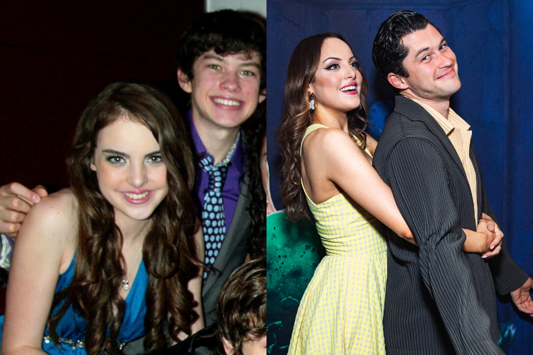 Then and Now: Elizabeth Gillies and Graham Phillips Walk Down Memory ...