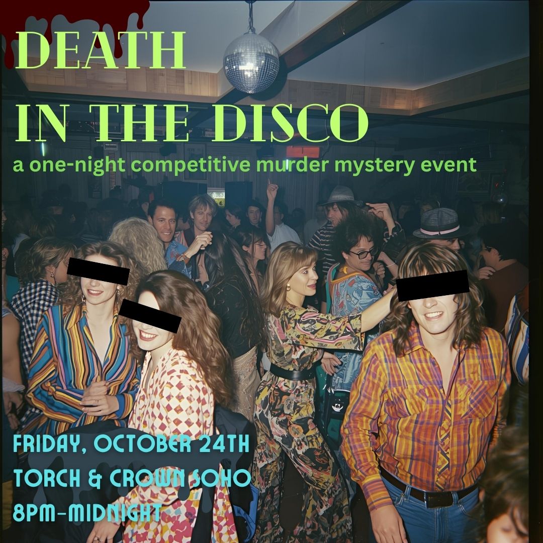Death in the Disco (Immersive, Competitive Murder Mystery Party ...