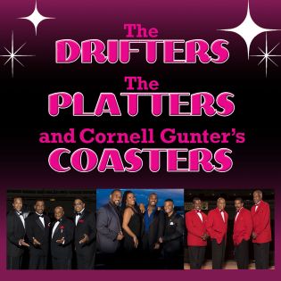 The Drifters, The Platters & Cornell Gunter’s Coasters on Lafayette ...