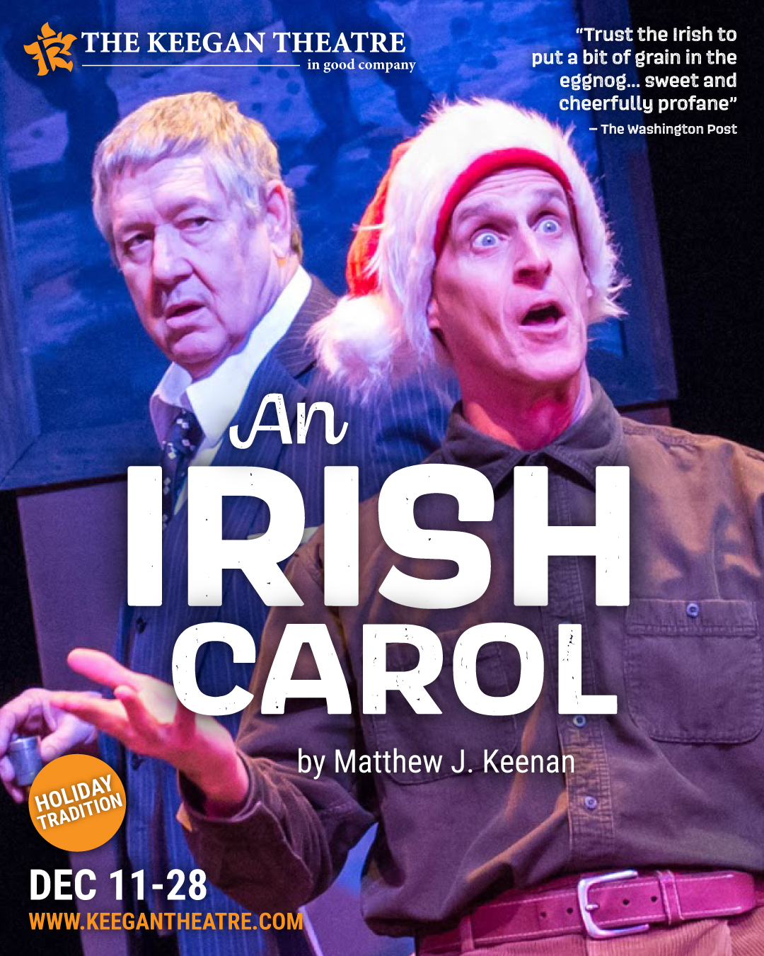 An Irish Carol on Washington, DC: Get Tickets Now! | Theatermania