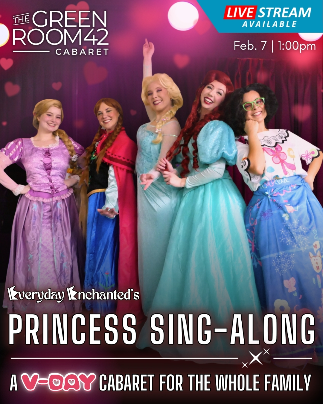 Everyday Enchanted’s Valentine’s Princess Sing-Along on New York City ...