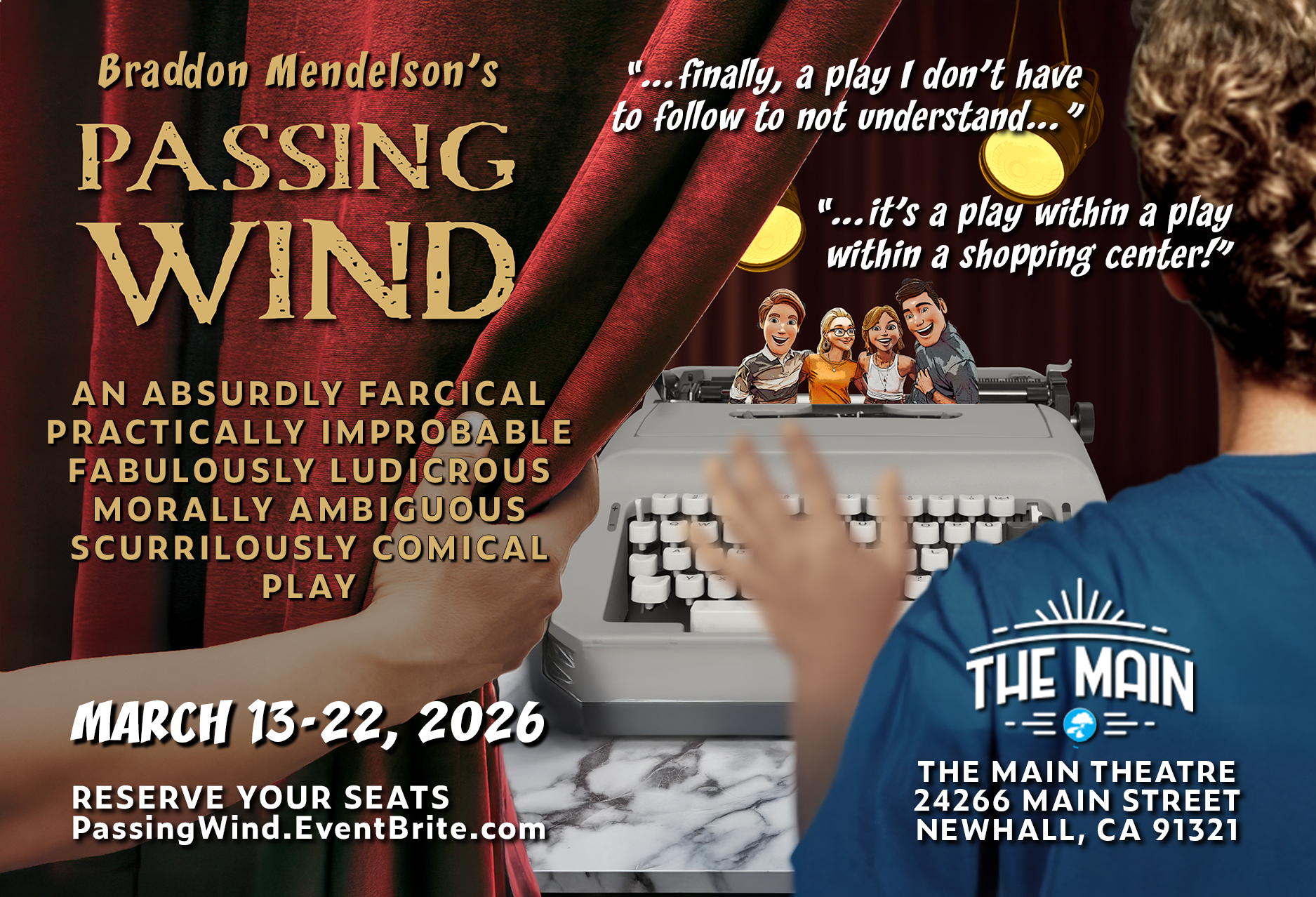 Passing Wind on Los Angeles, CA: Get Tickets Now! | Theatermania