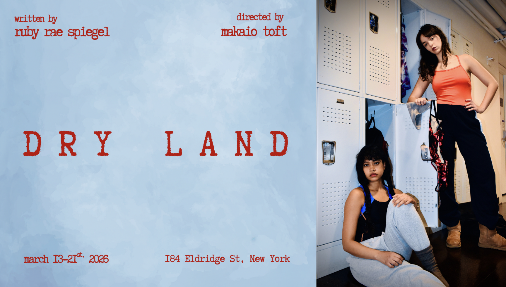 Dry Land by Ruby Rae Spiegel on New York City: Get Tickets Now ...