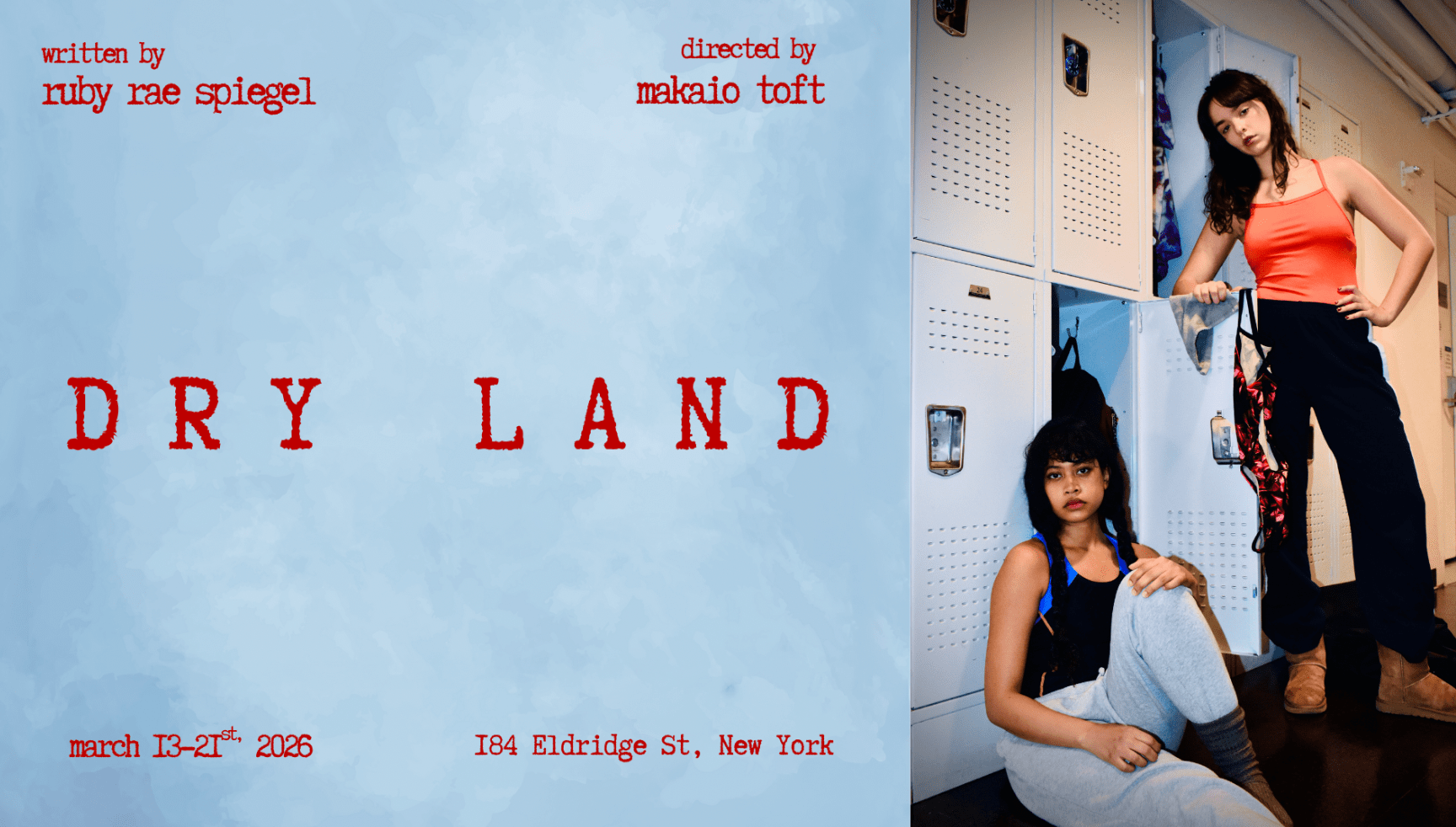 Dry Land by Ruby Rae Spiegel on New York City: Get Tickets Now ...