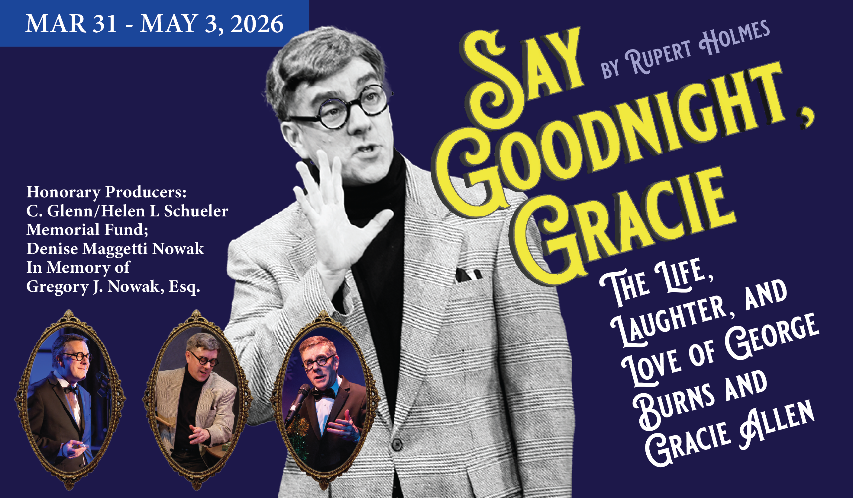 Say Goodnight, Gracie on Philadelphia: Get Tickets Now! | Theatermania