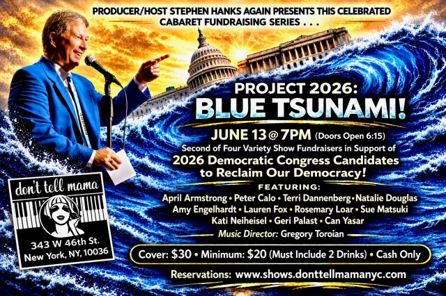 Project 2026: BLUE TSUNAMI! - TheaterMania.com