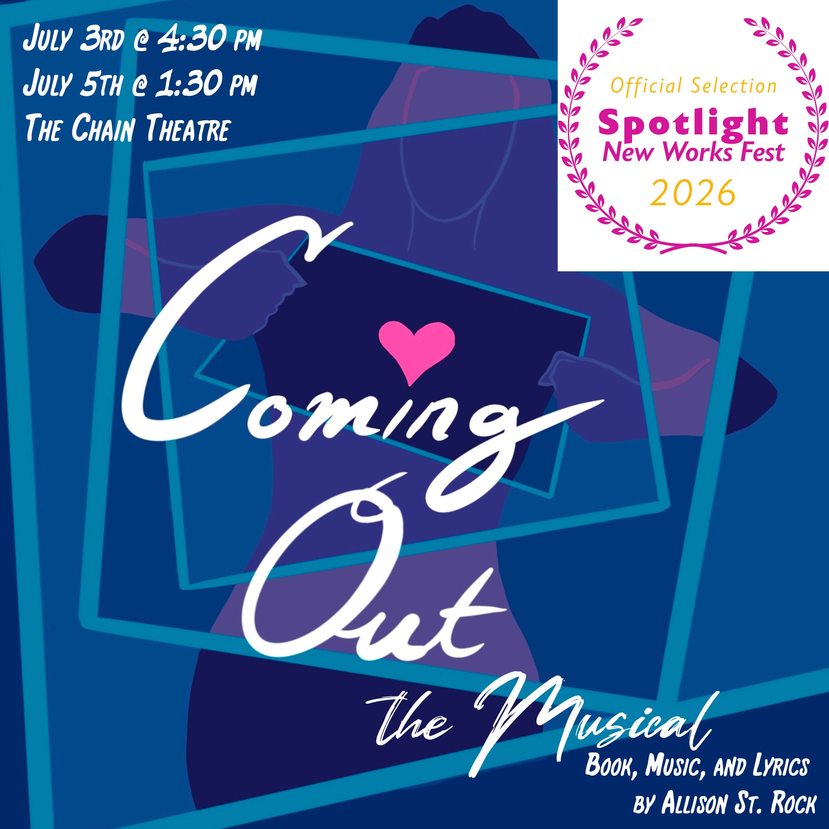 Coming Out, the Musical at Spotlight New Works Fest - TheaterMania.com