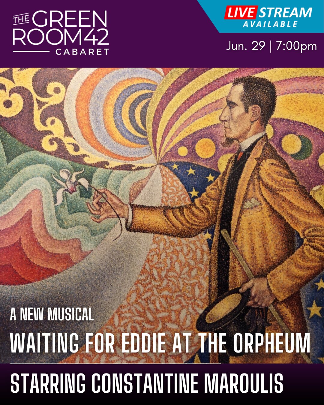 Tony Nominee Constantine Maroulis Stars in “Waiting for Eddie at The ...
