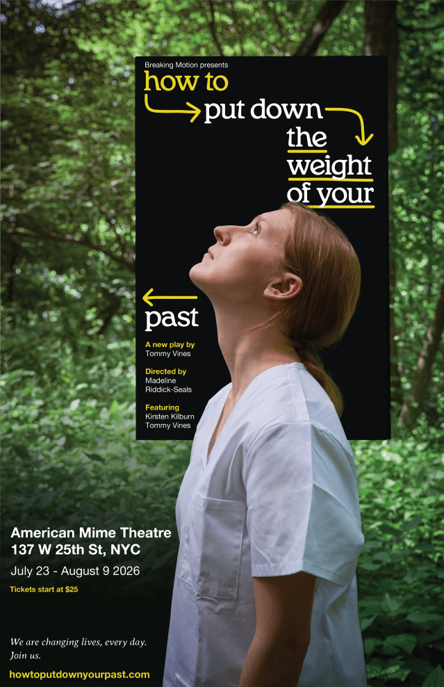 How to Put Down The Weight Of Your Past - TheaterMania.com